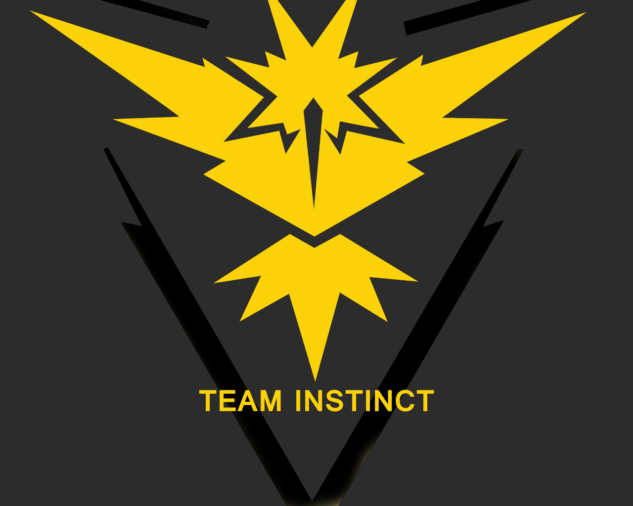 Pracownia Kathe: Team Instinct - Pokemon Go! Wallpapers