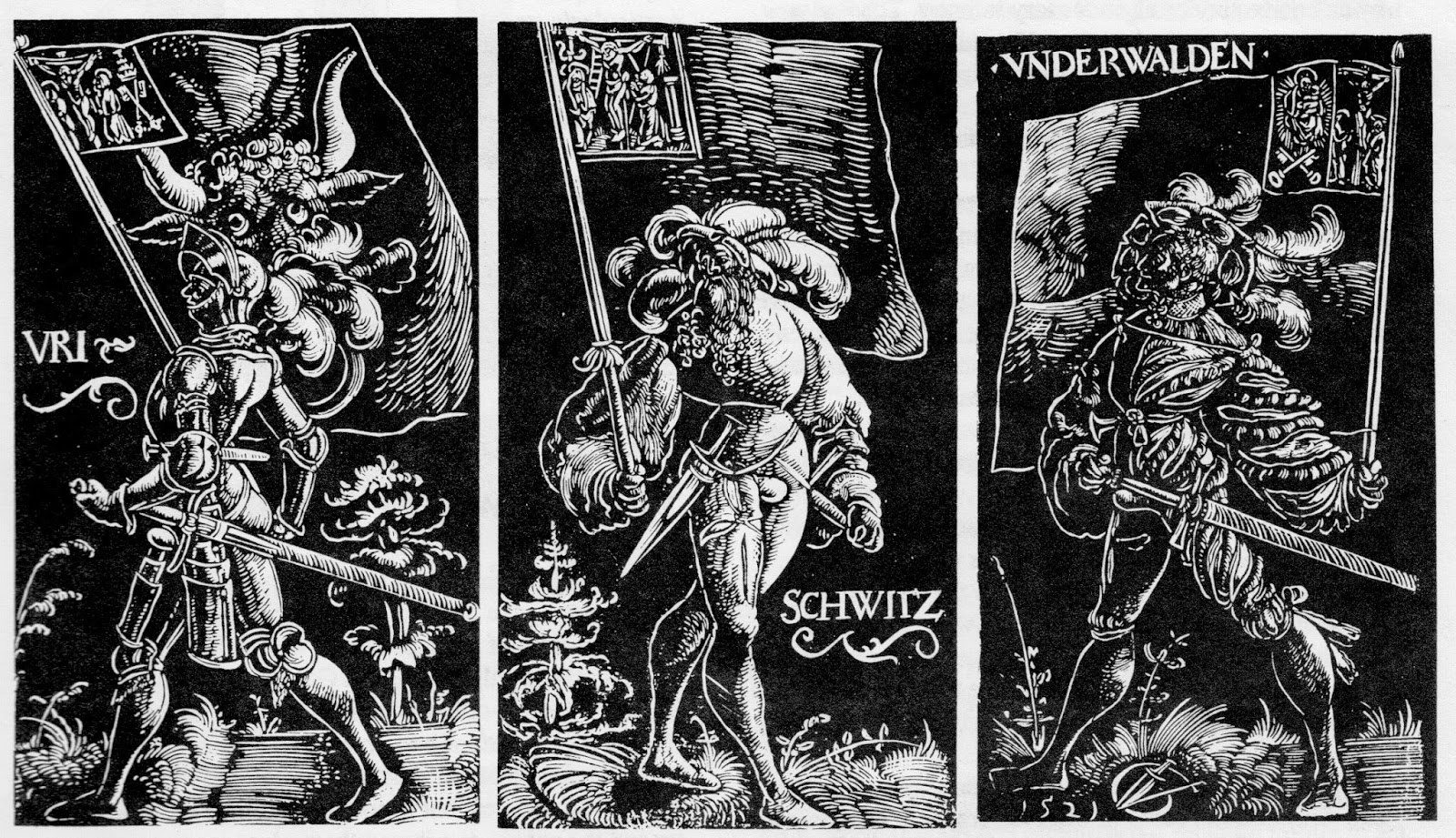 Words on Woodcuts: "Uri," "Schwitz," and "Underwalden" by Urs Graf