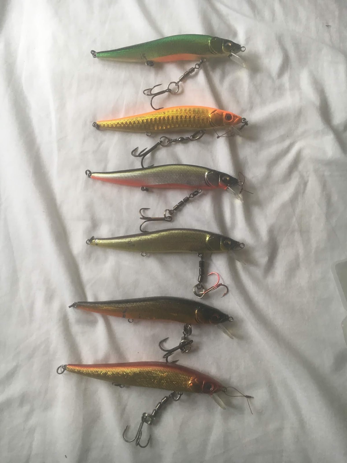 Gordon Pollock Salmon Fishing River Tay: Megabass Vision 110 Lure