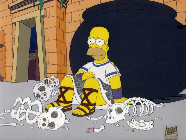 Greek & Roman Epics: Example 10: The Simpsons: “D’oh Brother Where Art ...