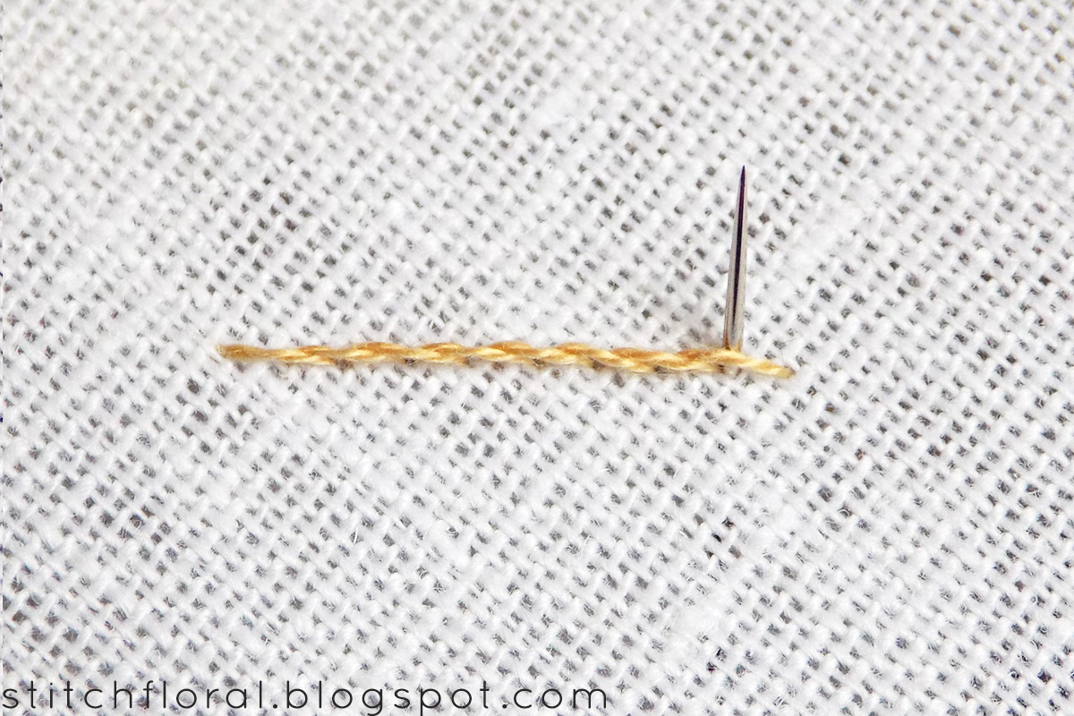 The 6 faces of stem stitch - Stitch Floral