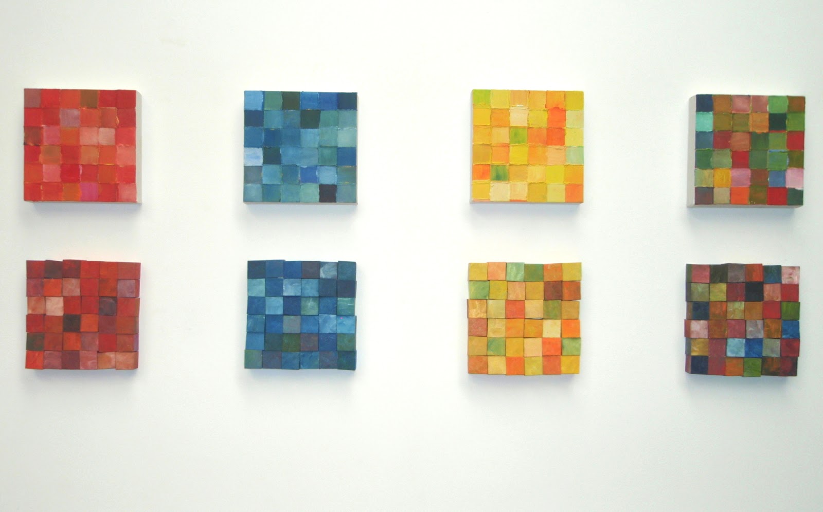 Kate Mackay: COLOURED SQUARES ARRANGED BY CHANCE - Factory 49, 49 ...