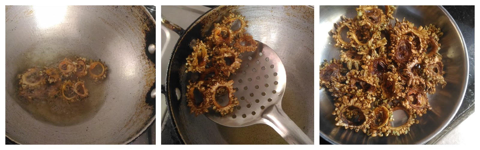 Sun Dried Bitter Gourd / Pavakkai Vathal | Vathal Recipes ~ Kurinji ...