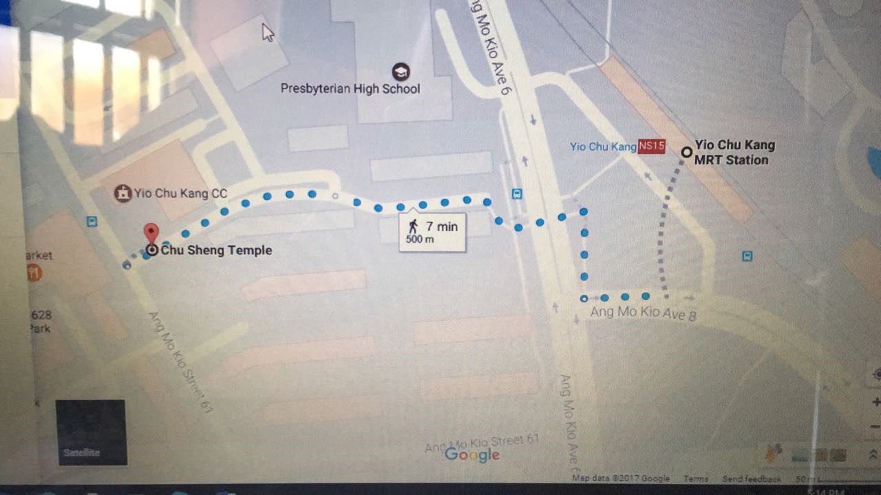 Ang Mo Kio Trail: Chu Sheng Temple