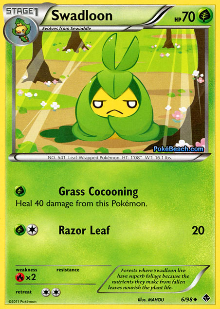 Swadloon #6/98 -- Emerging Powers Pokemon Card Review ...