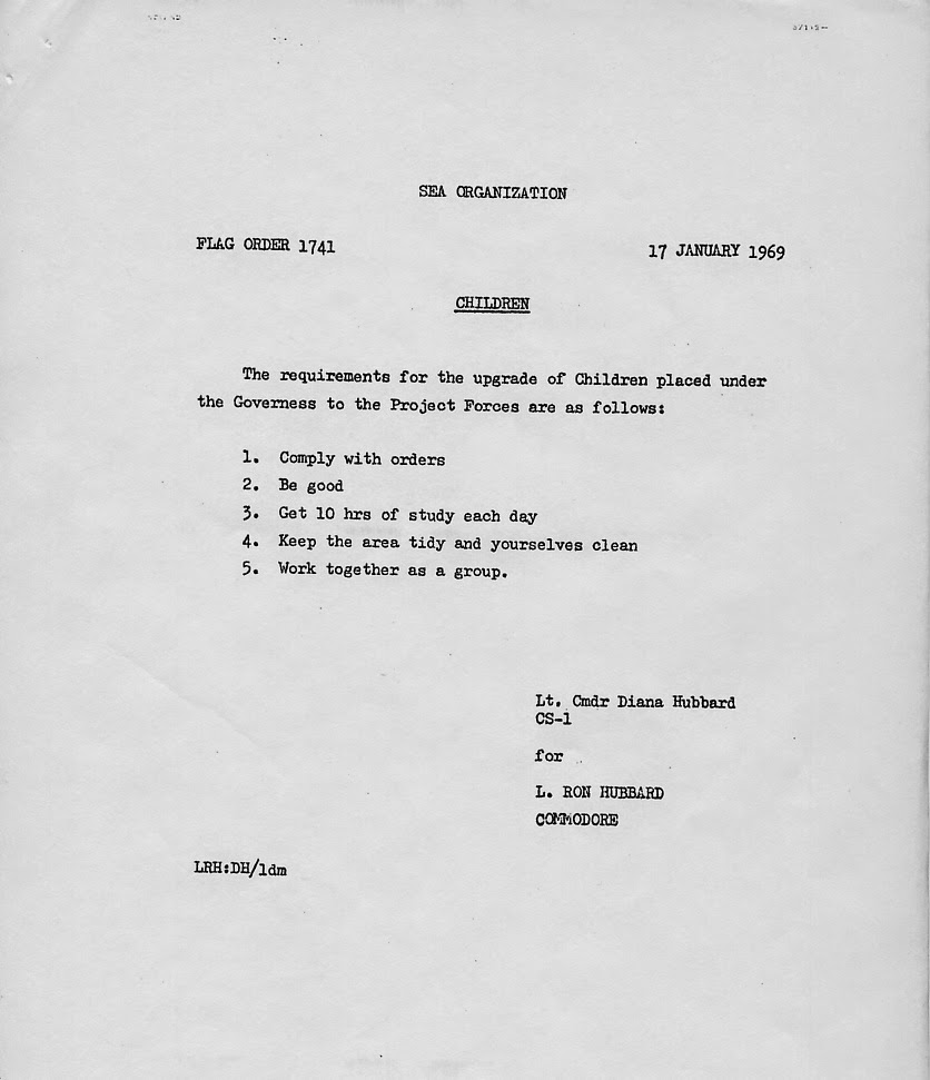 Scientology -The Apollo series: L. Ron Hubbard's Sea Organization for ...