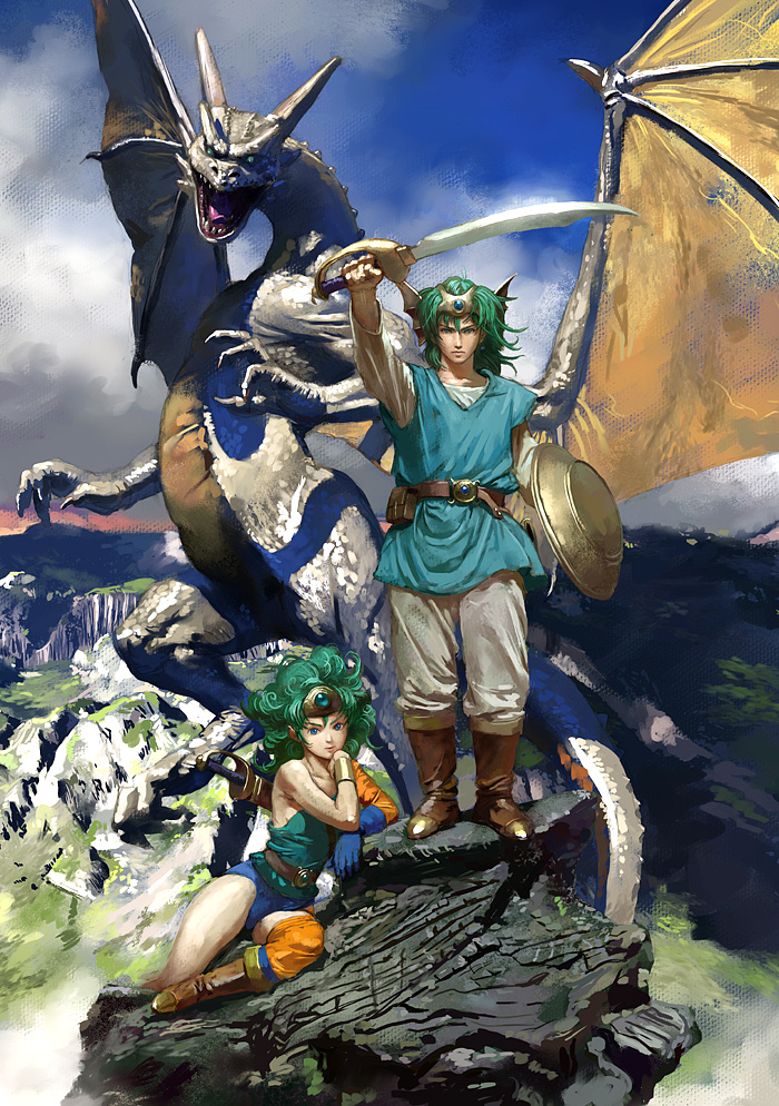 Video Game After Life Dragon Quest Fan Art