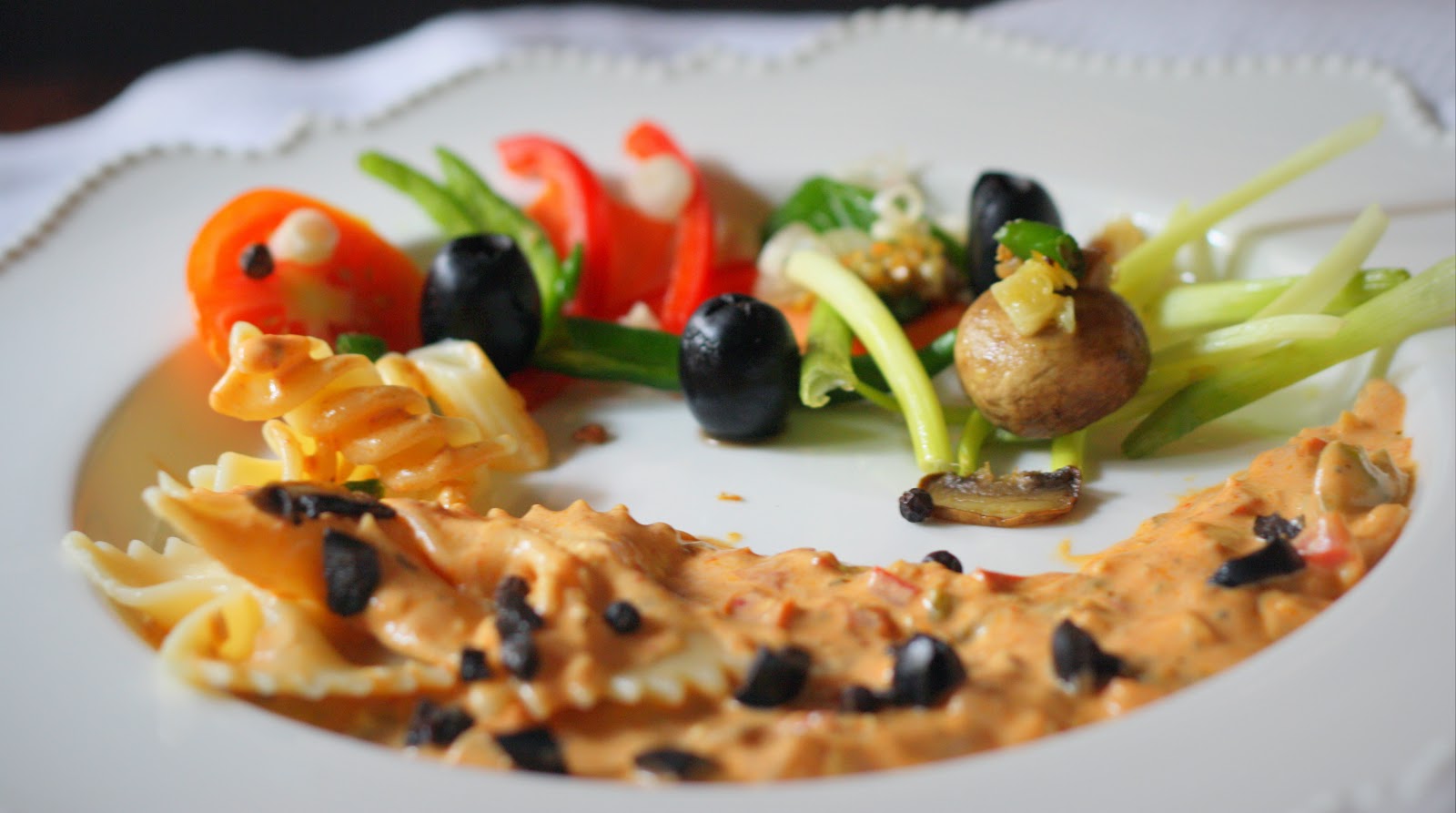 La Petit Chef: Pasta Jambalaya - deconstructed.