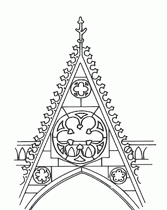 Glosario ilustrado de términos arquitectónicos y constructivos: GABLETE