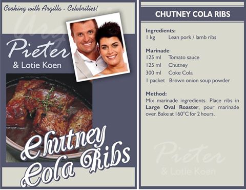 In en om die huis: Chutney Cola Ribs