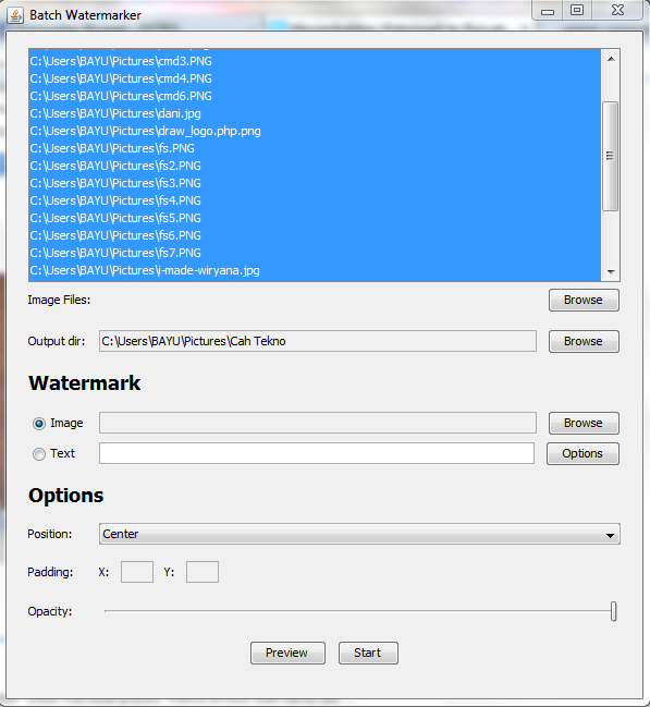 Cara Memberi Watermark pada Banyak Gambar Sekaligus Menggunakan Batch ...