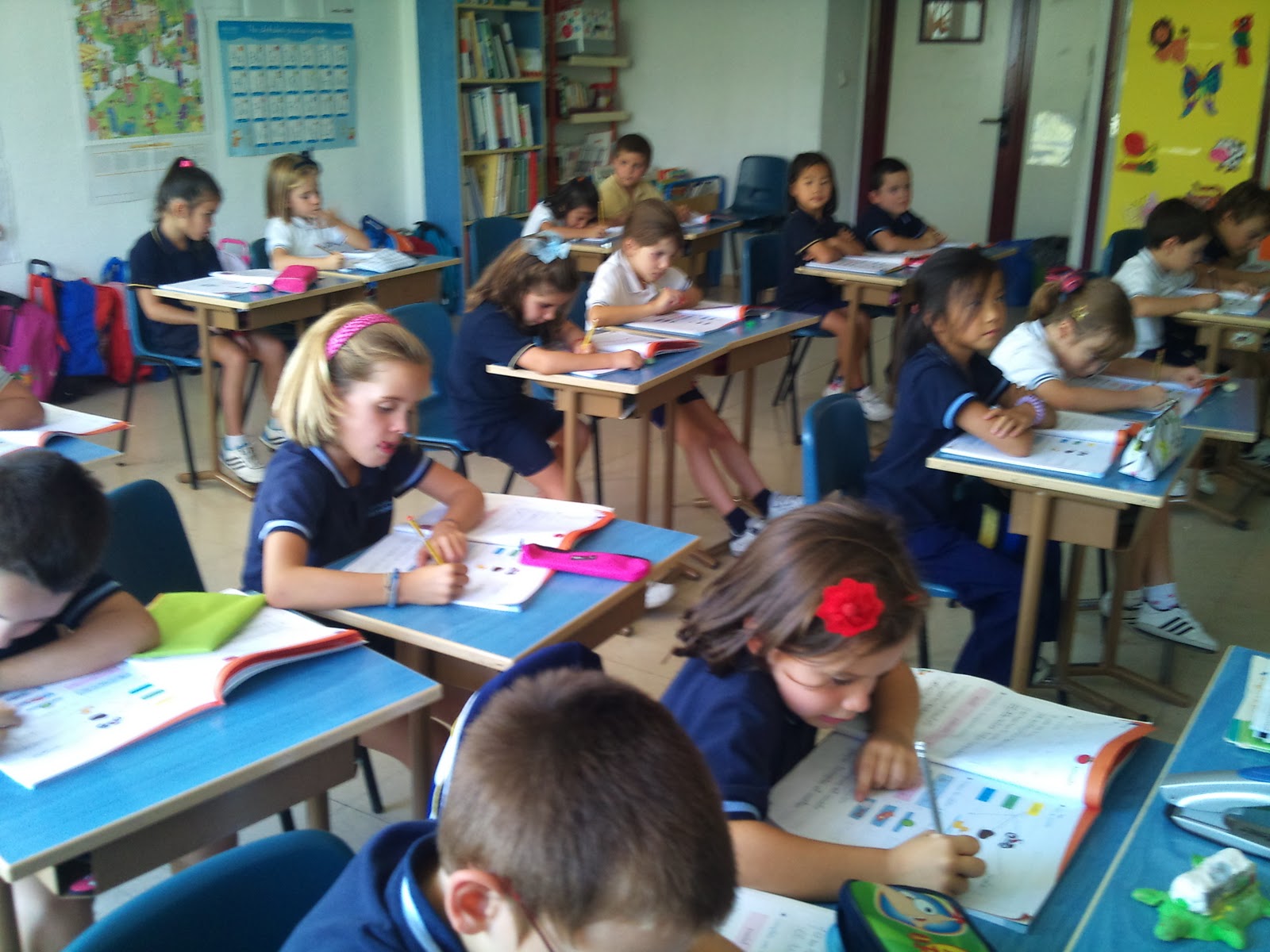Primaria Almazan: LA CLASE DE PRIMERO DE PRIMARIA.