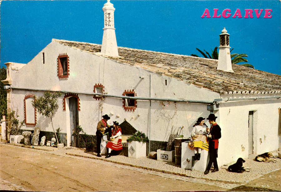 Algarve Encantado: Postais do Algarve - Casa típica algarvia