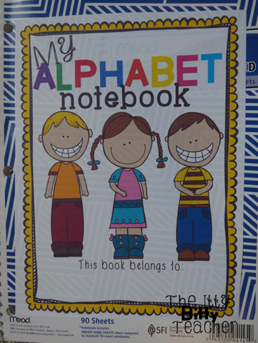 Interactive Alphabet Journal | The Itty Bitty Teacher