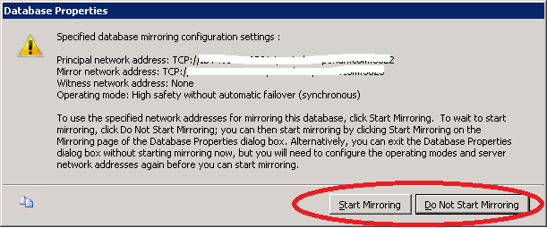SQL 31: How to setup database mirroring session in MS SQL server. SQL 31: How to setup database mirroring session in MS SQL server.