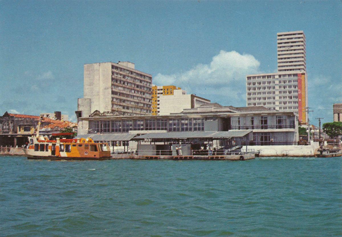 SERGIPE EM FOTOS: Antigo Terminal Hidroviário de Aracaju, Década de 60