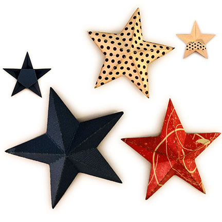 Needles 'n' Knowledge: Five Point Dimensional Stars Assembly