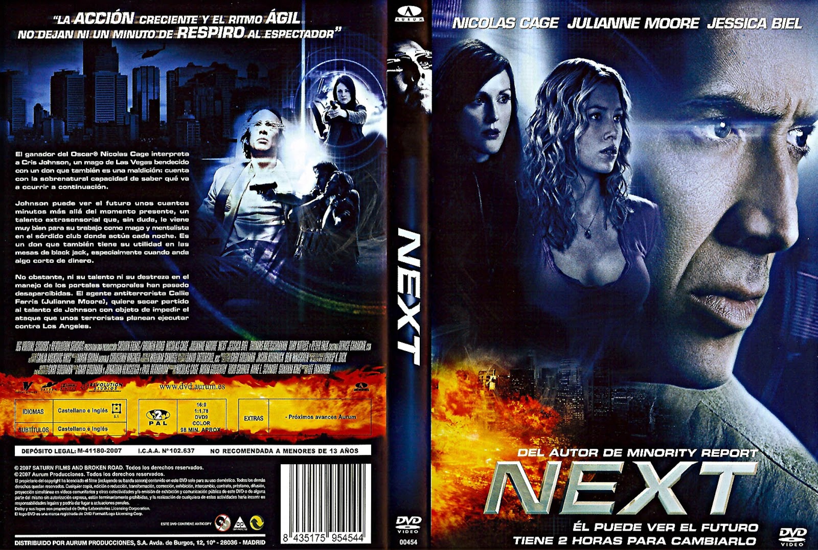 Siempre Viendo Series y Películas: Película: Next (2007)