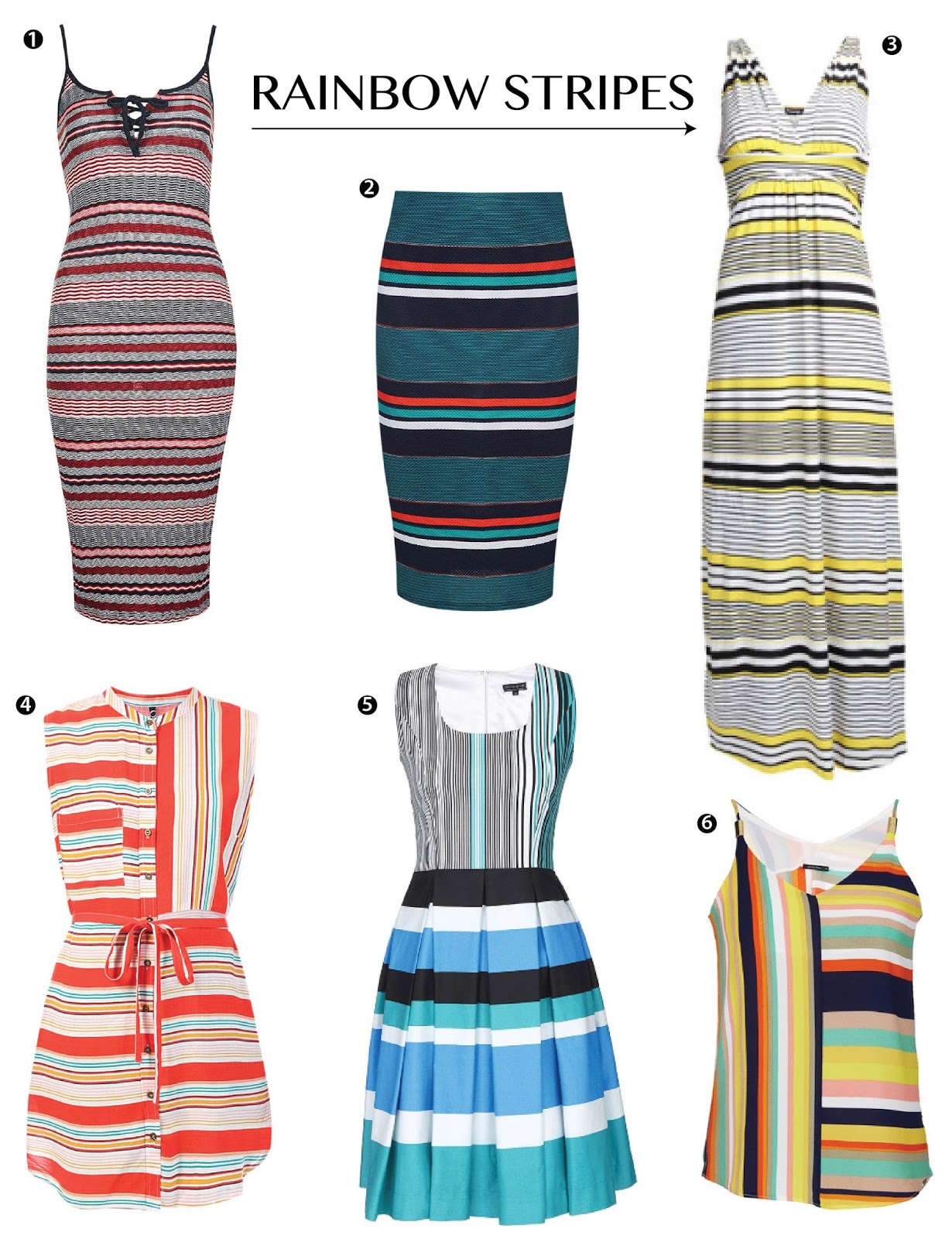 Spring Fashion Trend: Bright and Bold Stripes - Miss Rich
