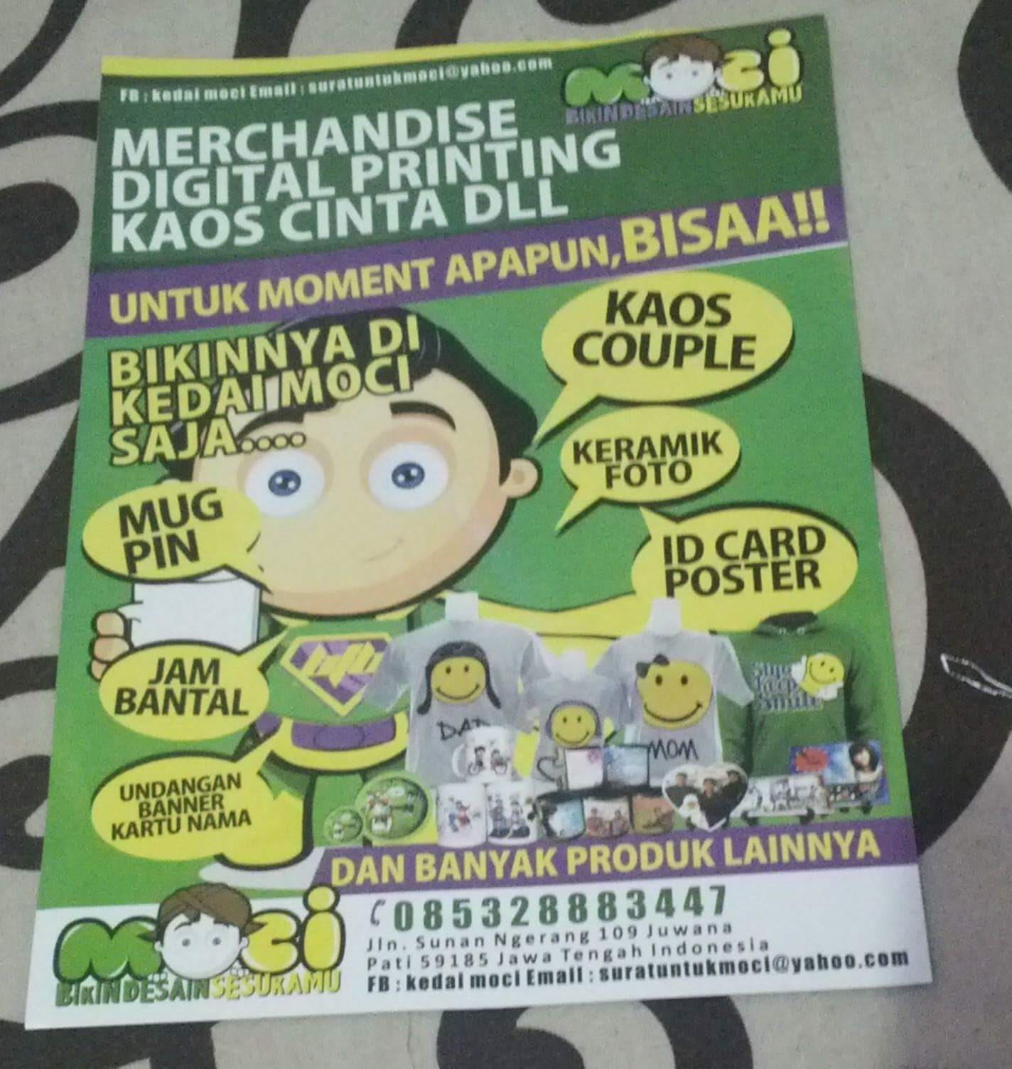 Cetak Buletin / Poster / Brosur / Leaflet