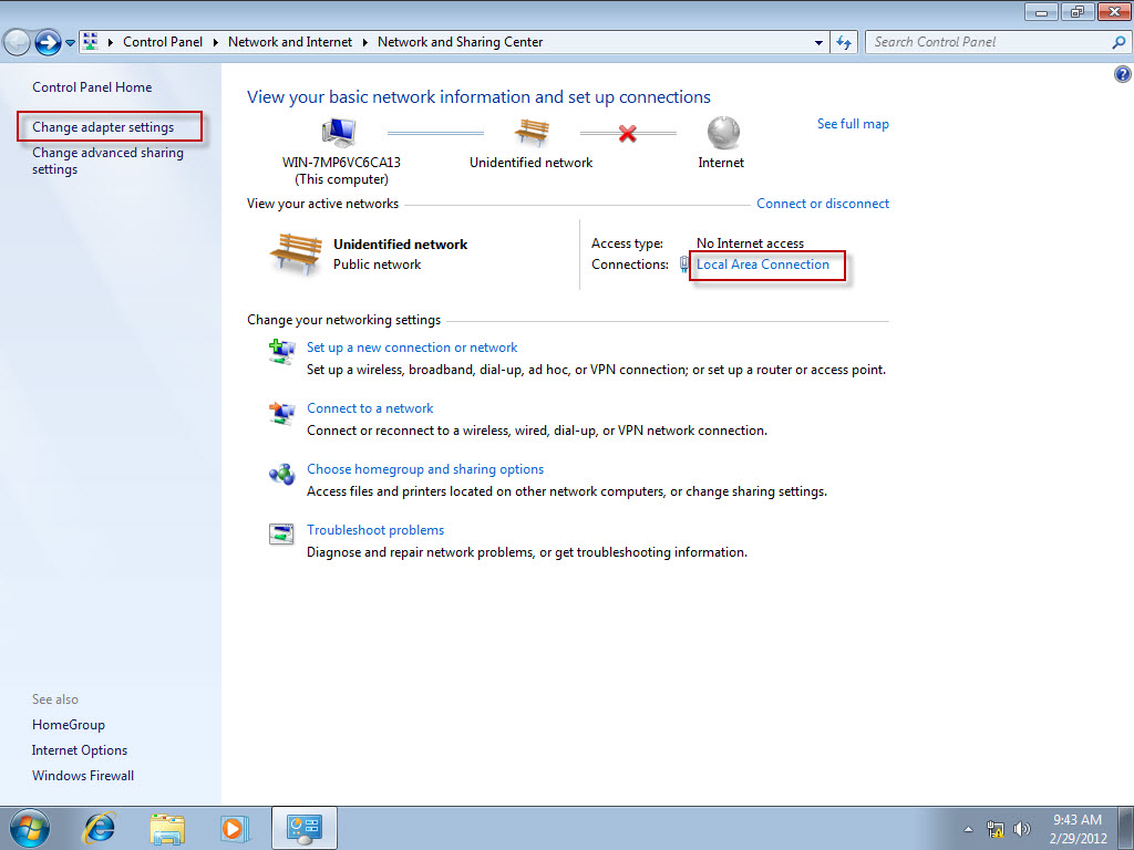 ArdiNet: PENGATURAN IP ADDRESS WIN-XP & WIN 7