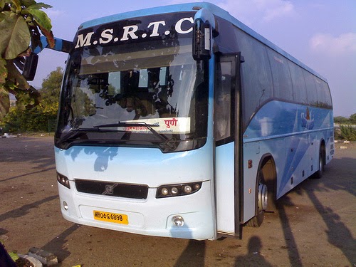 MSRTC : New Look of MSRTC Buses.