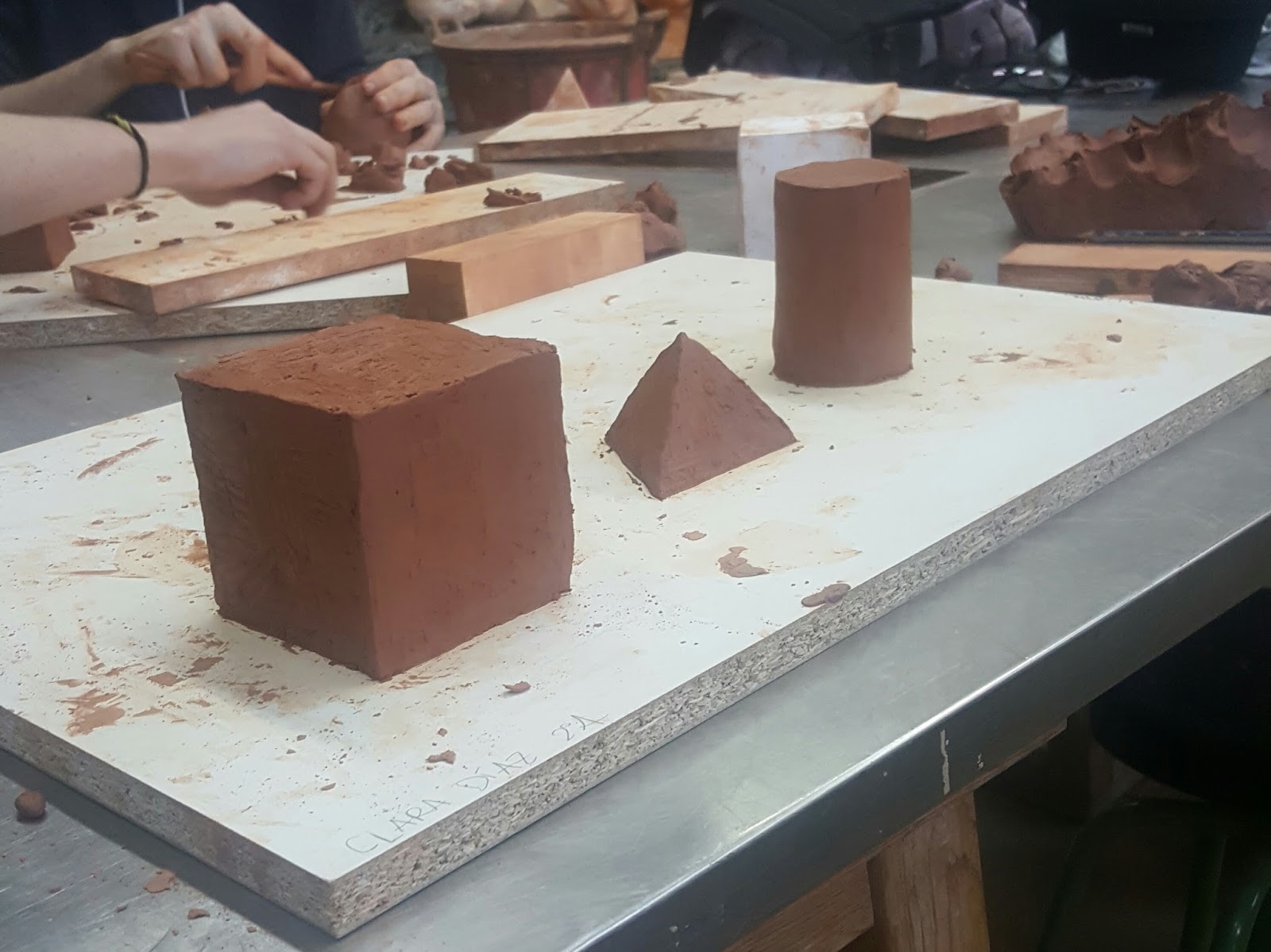 Sara Hernández Moya: Figuras geométricas de barro (Proyecto II ...