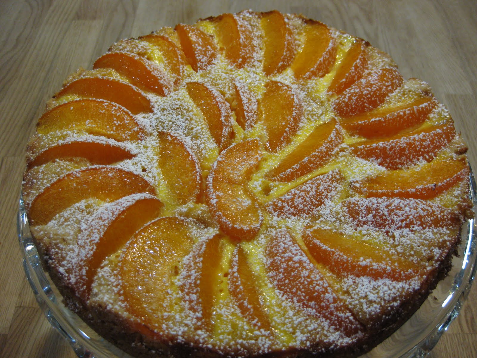 kat ate that: Fresh Apricot Cake
