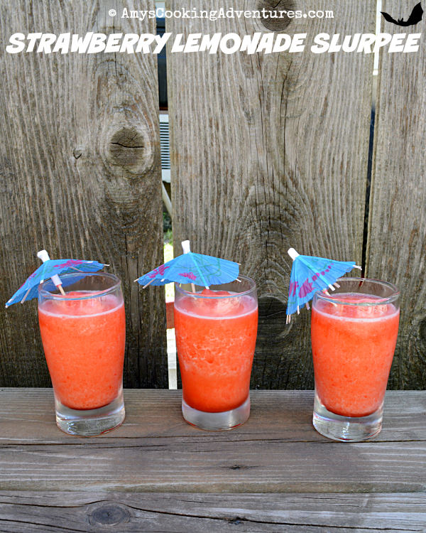 Strawberry Lemonade Slurpee #FoodnFlix