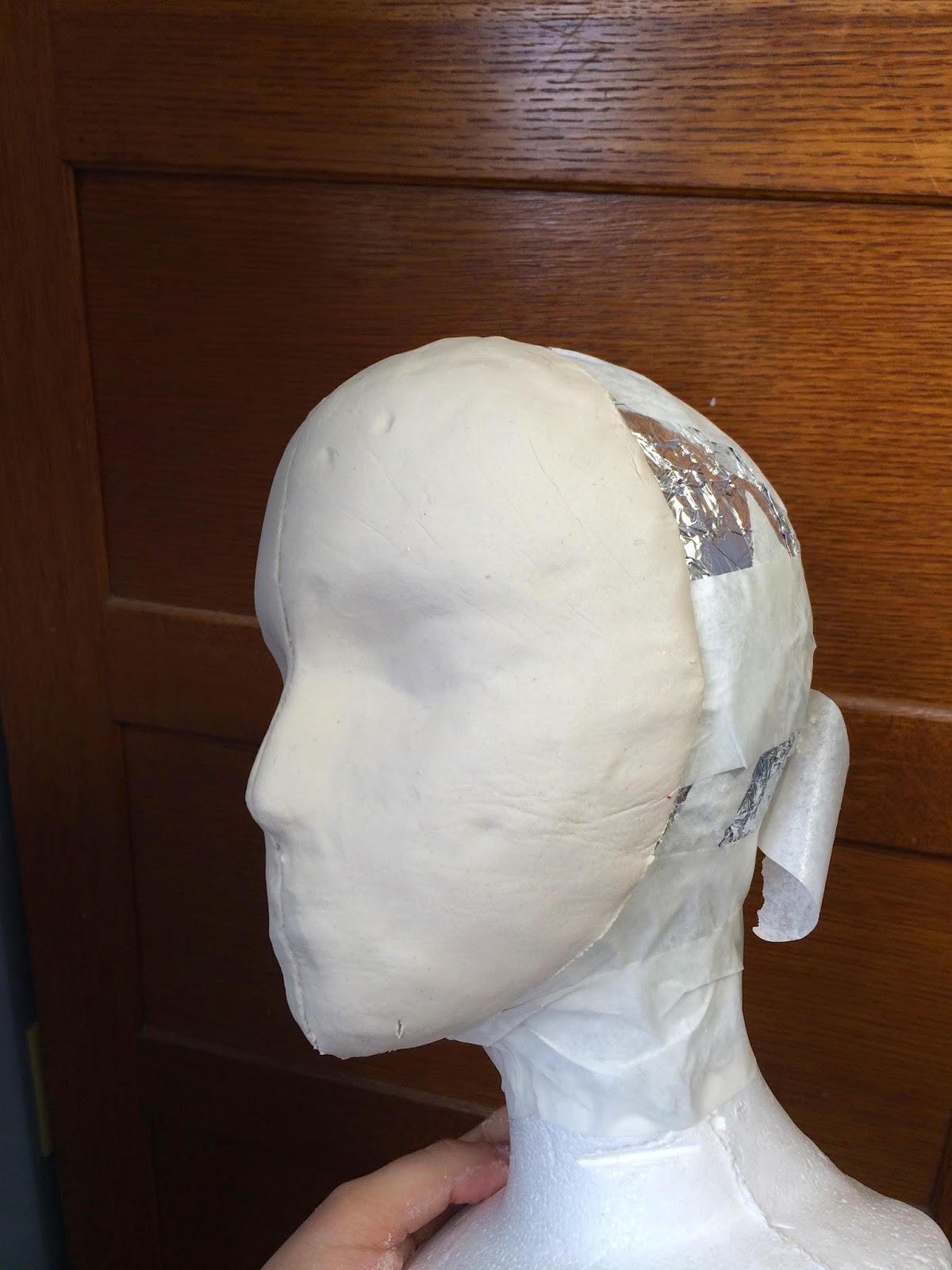 Creative Paperclay® air dry modeling material: Tears Masquerade Mask ...