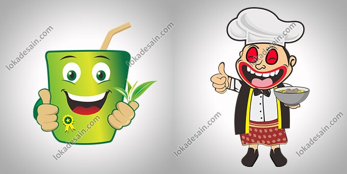 Jasa Desain Maskot, Karakter dan Ilustrasi