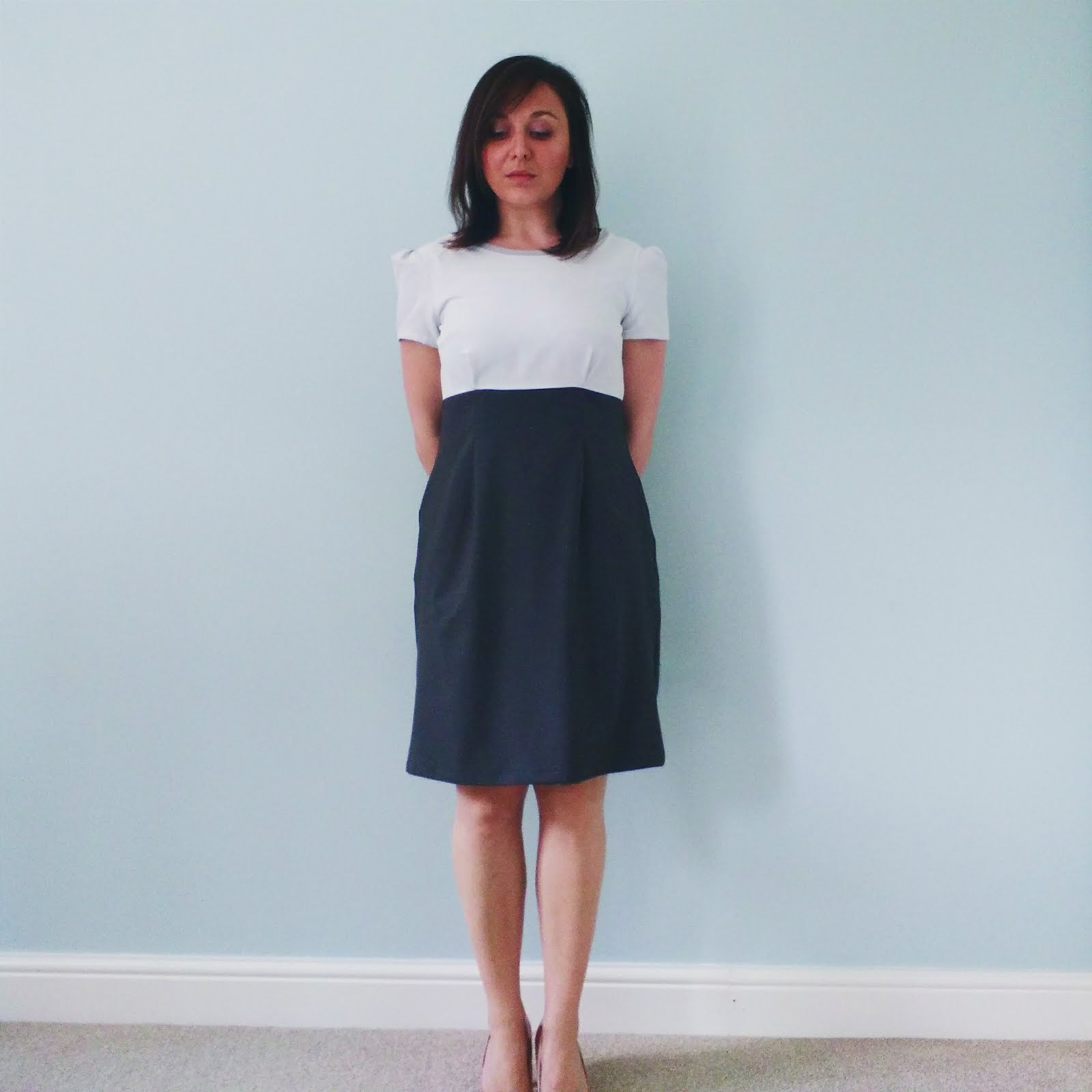 Lined colour blocked Megan Dress from Tilly and the Buttons | Sewing ...