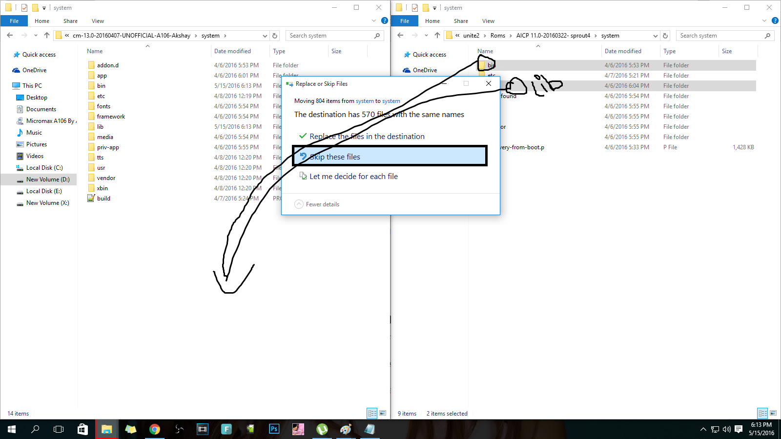 PORTING METHOD FOR CM BASED ROMS FROM ANDROIDONE(SPROUT 4) TO GENERIC ...