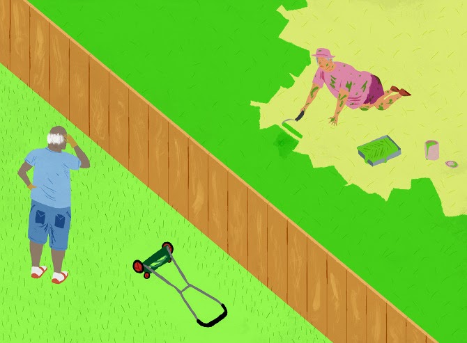 Six Twenty Seven: Lesson 12: The Grass Isn't Always Greener