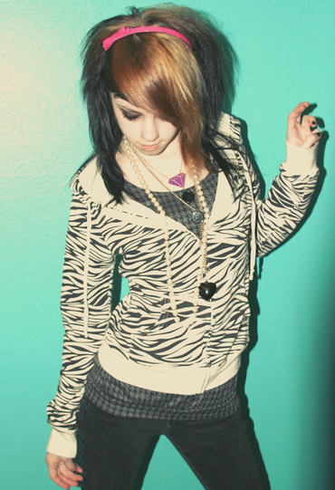 Scene Hairstyles,Scene Hair styles: Medium Scene Hairstyles