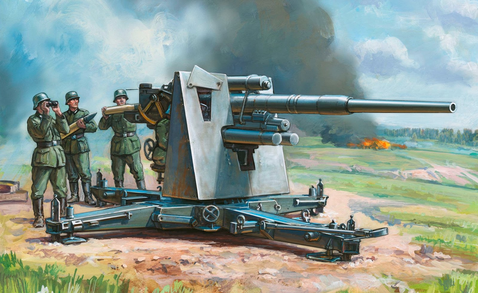 8.8cm Flugabwehrkanone (Flak) 18