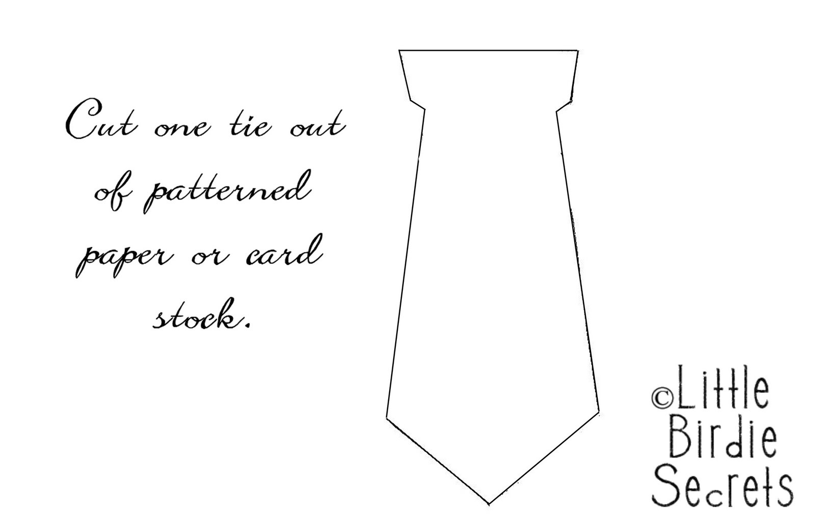 Moldes para corbatas de foami - Imagui