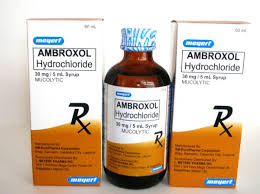 ยาใหม่ Ambroxol Syrup (30 mg/ 5 m ) ~ Pharmacy Na Haeo Hospital