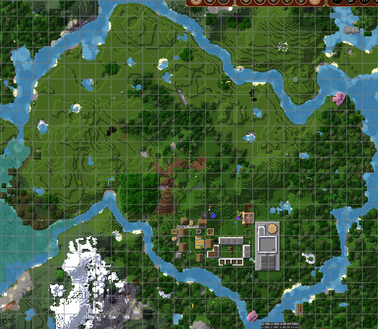 Building a Minecraft City State: Land Mass Size