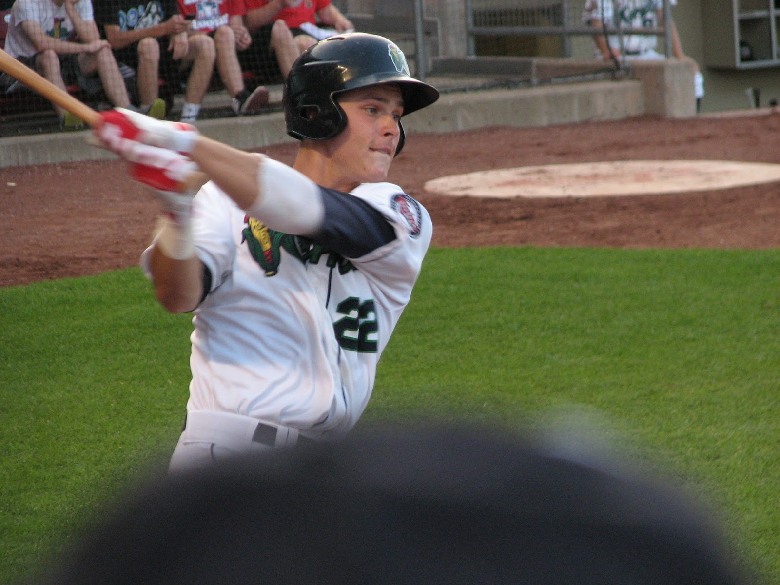 Baseball Outsider: Two games in Cedar Rapids: Max Kepler