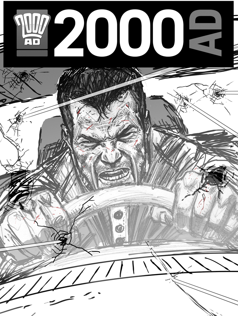 2000AD Covers Uncovered: Karl Richardson - Killy Savage!
