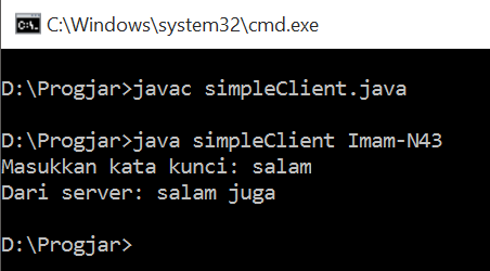 Imam Azki's Blog: Fungsi pada Paket Java.net & Aplikasi Client-Server Java