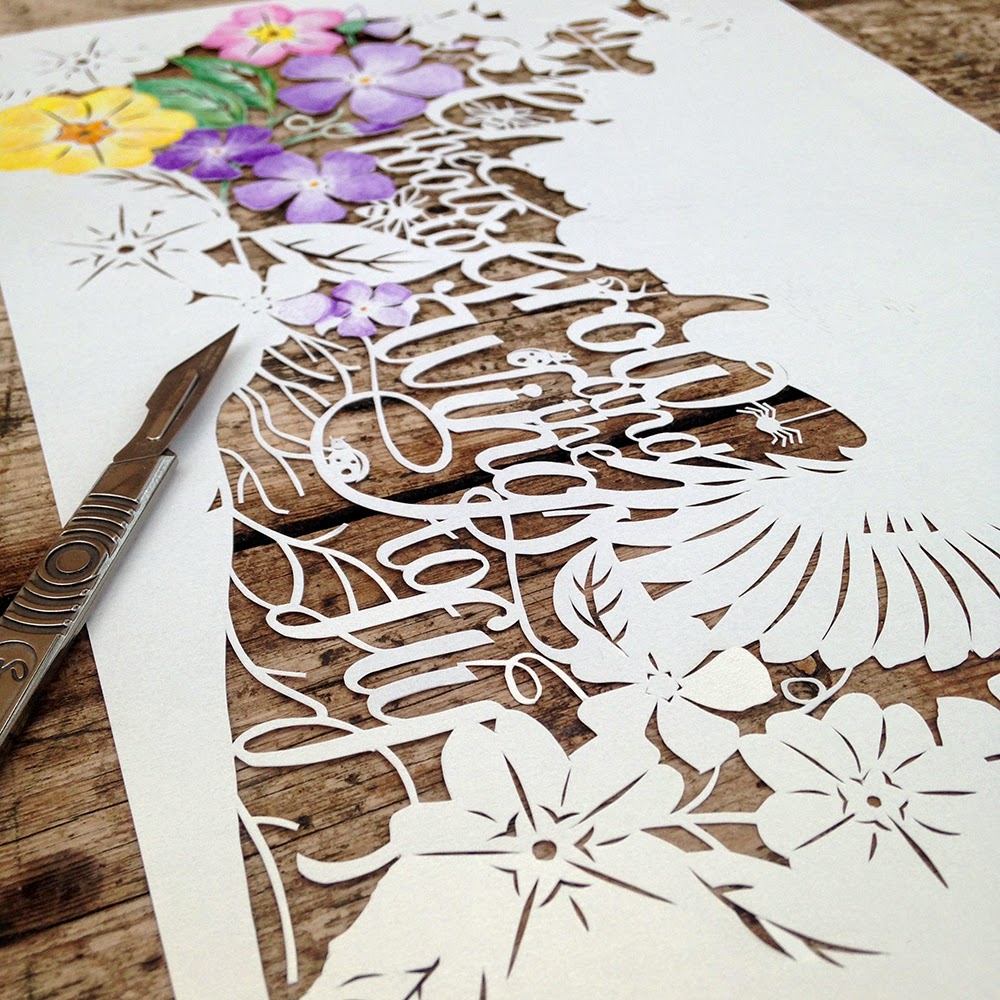 SAS Creative: New Style Coloured Papercut