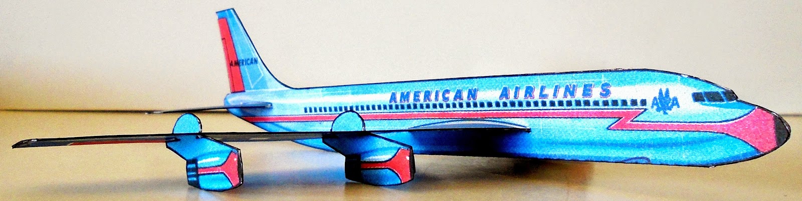 Toys and Stuff: Cheerios Paper Boeing 707 Cereal Premium - Pt 2 Conclusion