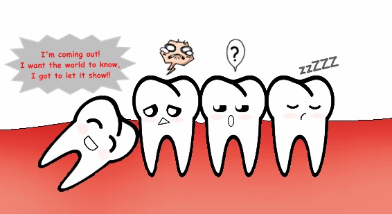 Me Loves Milk: GOODBYE WISDOM TOOTH