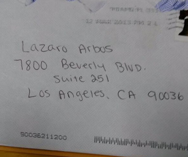 Lazaro Arbos Facts!: Lazaro's Fan Mail Address & Tips To Get Noticed!