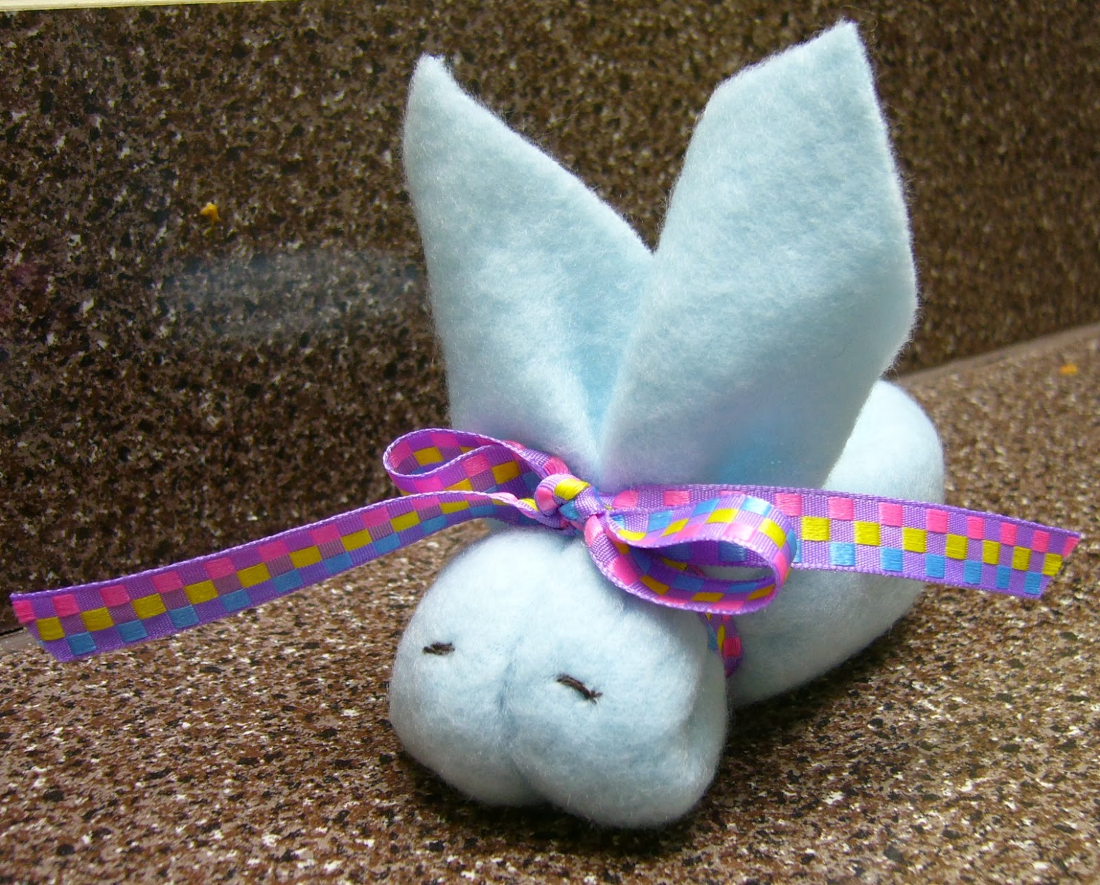 Simply Shoeboxes: No-Sew Fleece Bunny Tutorial ~ Perfectly Sized for an ...