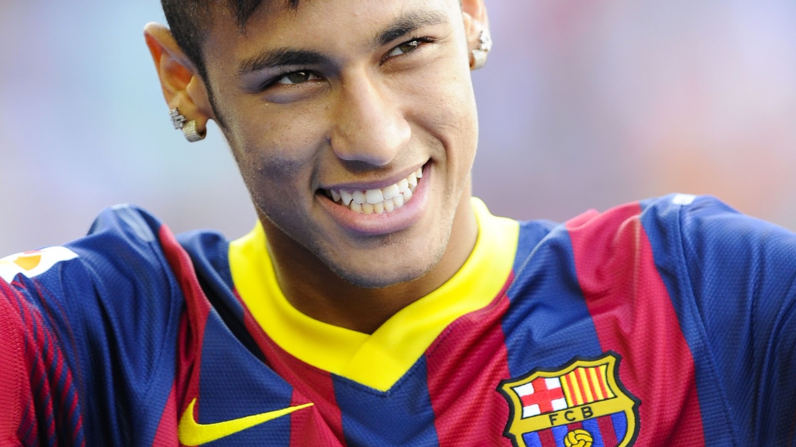Neymar Wear Barcelona Jersey Wallpaper | Take Wallpaper