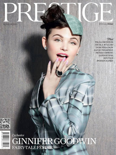 Ginnifer Goodwin on Cover Magazine Photoshoot For Prestige Magazine ...