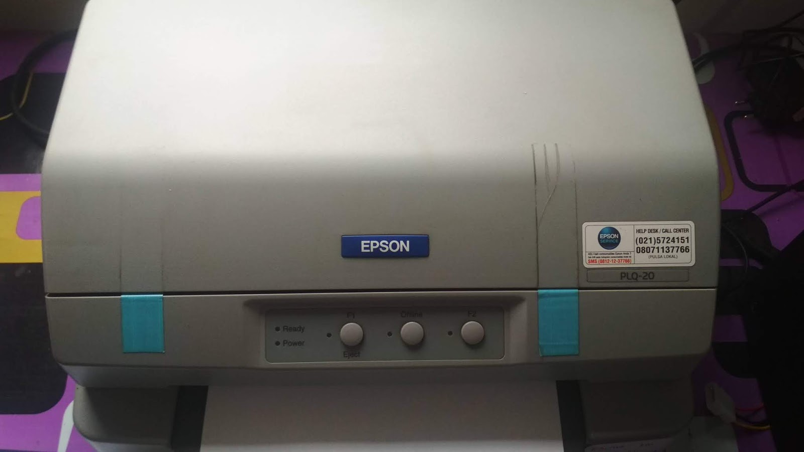 Mengganti Jarum Head Printer Passbook EPSON PLQ-20